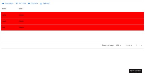 Contextmenu Codesandbox