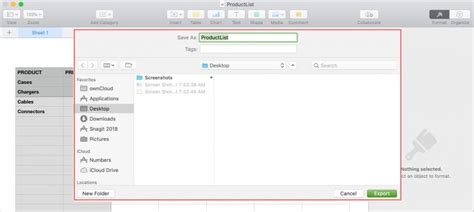 How To Convert A Numbers File To Excel On Mac IPhone And IPad