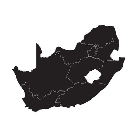 South Africa Map Icon 22651503 Vector Art At Vecteezy