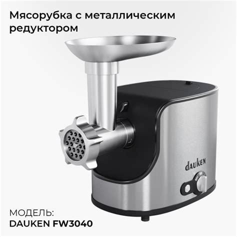 Купить мясорубку Dauken FW3040 по низкой цене: отзывы, фото ...