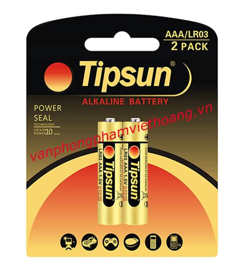Pin đũa Tipsun Alkaline Aaalr03 15v