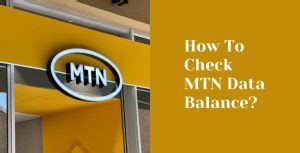 How To Check MTN Data Balance In Tech Talks