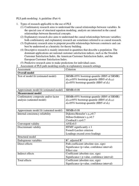 pls path modeling guideline part4 pdf resampling statistics