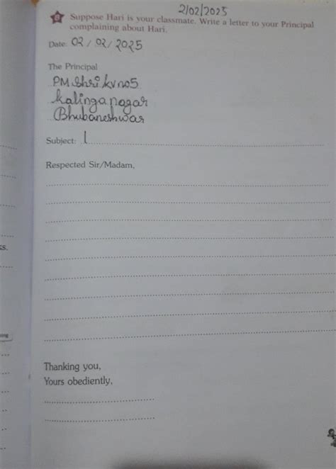 210212025suppose Mari Is Your Classmate Write A Letter To Your Princip