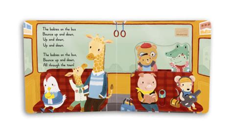 The Wheels On The Bus A Classic Nursery Rhyme Board Book With
