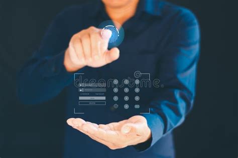 fingerprint scanning to identify secure access data network security