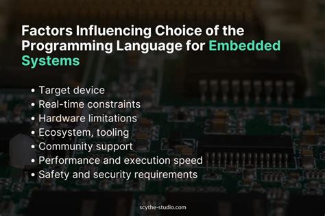 best embedded programming languages from microcontrollers to advanced