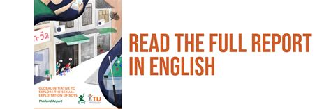 Babes In Thailand Would Stop Selling Sex If They Could ECPAT