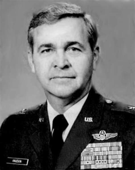 Brigadier General Charles B Knudson Air Force Biography Display