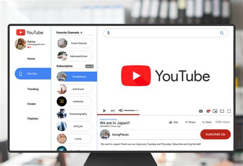 Re Designing Re Branding YouTube UI UX On Behance