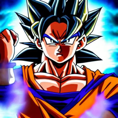 Goku SSJ3, mid-shot, fantasy, medieval, vivid colors, | Stable Diffusion | OpenArt