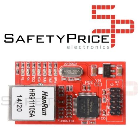Modulo Expansion Shield Arduino Uno Mini W Red Ethernet Safetyprice Electronics