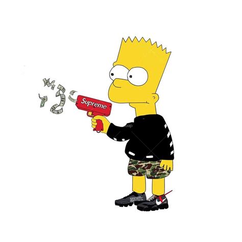 Hypebeast Bart Simpson Wallpapers Wallpaper Cave