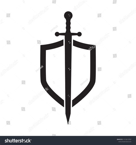 Shield Icon Trendy Flat Design Stock Vector Royalty Free 1212615787 Shutterstock