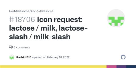 Icon Request Lactose Milk Lactose Slash Milk Slash · Issue 18706