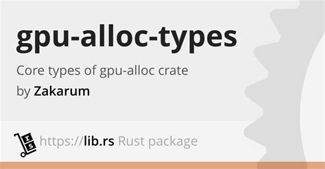 Gpu Alloc Types Rust Memory Management Library Lib Rs
