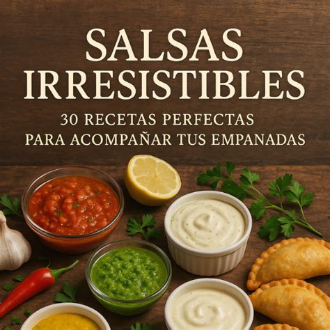 Salsas Irresistibles 30 Recetas Perfectas Para Acompañar Tus Empan