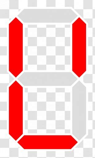 Seven Segment Display Writing PNG Images Transparent Seven Segment