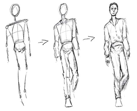 Poses For Drawing Male Body