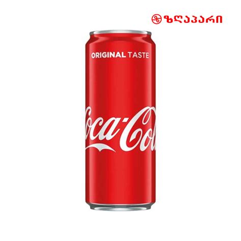 გაზ სასმელი კოკა კოლა 0 33ლ ქილა 5449000000996 ზღაპარი
