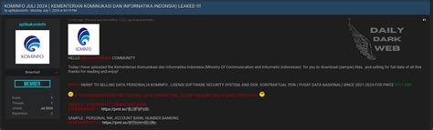 Brain Cipher Ransomware Group To Release Decryption Keys For Indonesia Terkoneksi Daily Dark Web