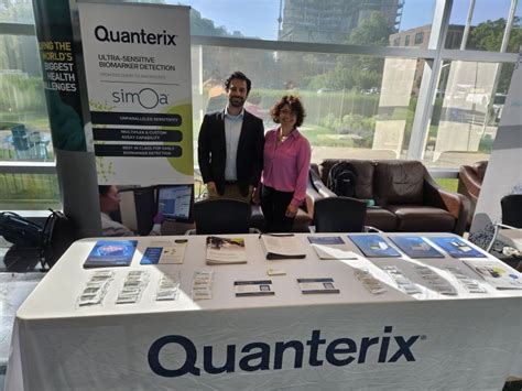 Great To Be There With Adam Shepro Representing Quanterix And Hearing