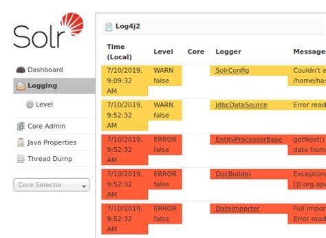 Total Documents Processed 0 Though Total Rows Fetched Is Non Zero