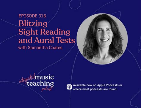 316 Blitzing Sight Reading And Aural Tests With Samantha Coates
