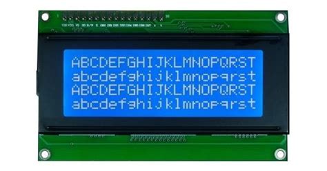 Buy Original JHD 204 Character LCD Display With Blue Backlight Online In India At HUBTRONICS In
