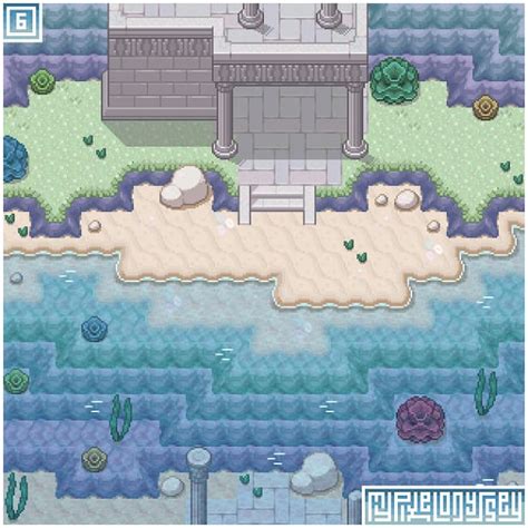 Make Pokemon Style Tilesets For Your Game By Wilsonscarloxy
