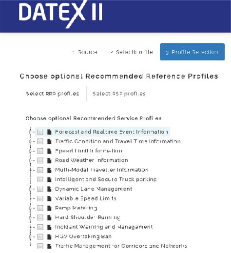 The Datex Ii Schema Generation Tool Download Scientific Diagram