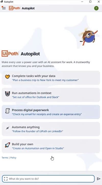 Announcing Uipath Autopilot™ Your Partner For Ai At Work Uipath