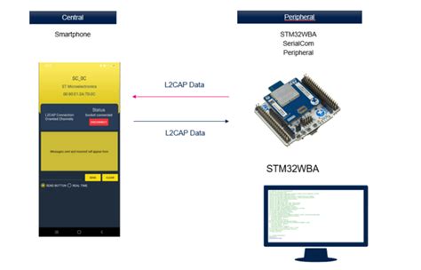 File Connectivity Smartphone WBA SerialCom Topology Png Stm Mcu