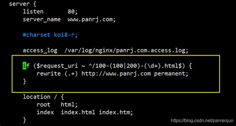 Nginx中location匹配与rewrite跳转——详细版nginx Location ~ Rewrite Api Csdn博客