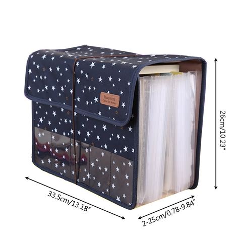 Cute Portable Expandable Accordion 13 Pockets A4 F Vicedeal