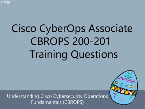 Cisco Cyberops Associate Cbrops 200 201 Training Questions