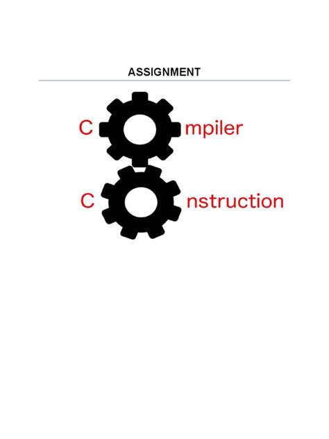 Compiler Construction Assignment Pdf Computer Architecture Computer Science