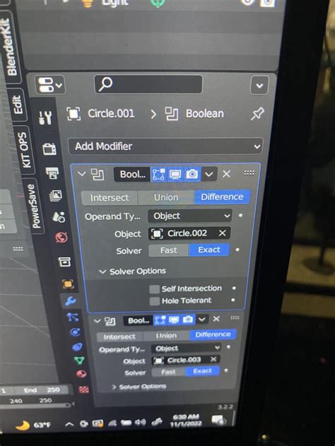 Why Is Boolean Modifier Not Working For Me R Blenderhelp