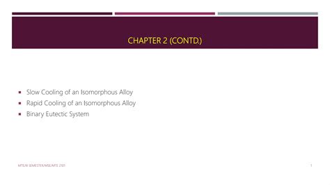 Two Component System PPT