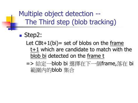 Ppt Real Time Detection Of Multiple Moving Objects In Complex Image Sequences Powerpoint