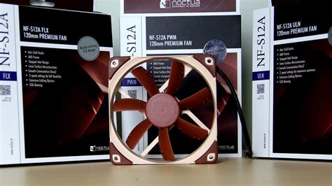 Noctua NF-S12A Series Review and Unboxing - YouTube