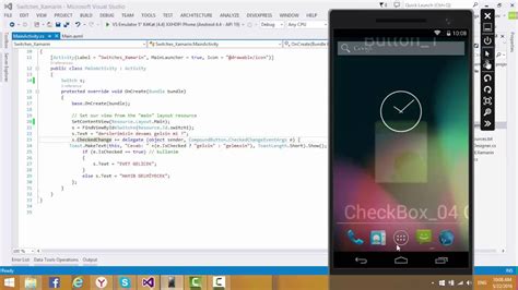 Xamarin Android Switches Youtube