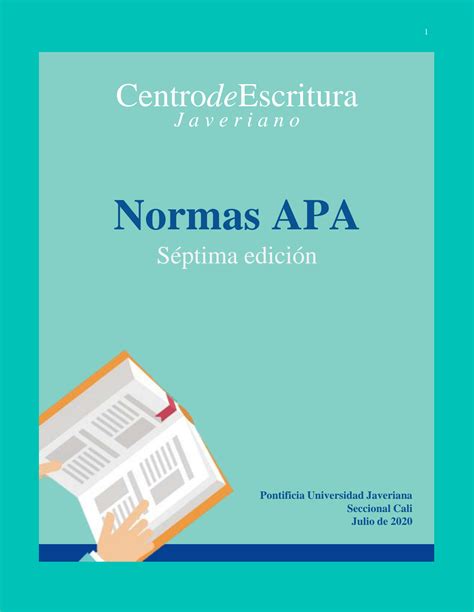 SOLUTION: Normas apa 7a edicion - Studypool