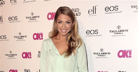 Lovely Ladies In Leather Stassi Schroeder In A Leather Mini Skirt