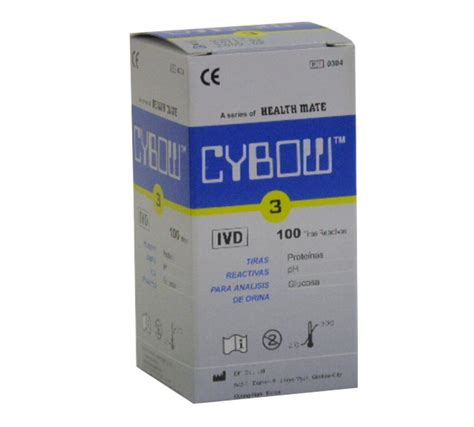 Cybow 3 Vizelet Tesztcsík 100db Gyógyvilág