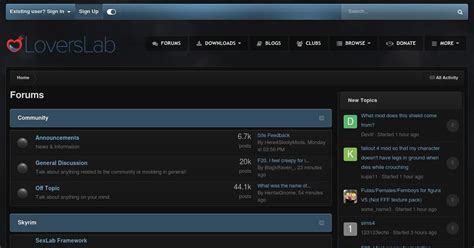 Loverslab Forum Adult Gaming Mods And Customization Hub Discover