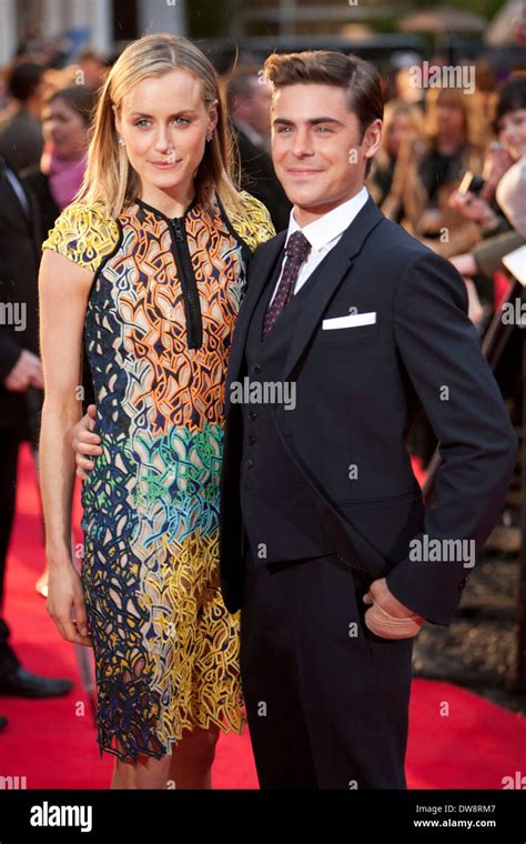 Actors Taylor Schilling And Zac Efron Attend The Lucky One European