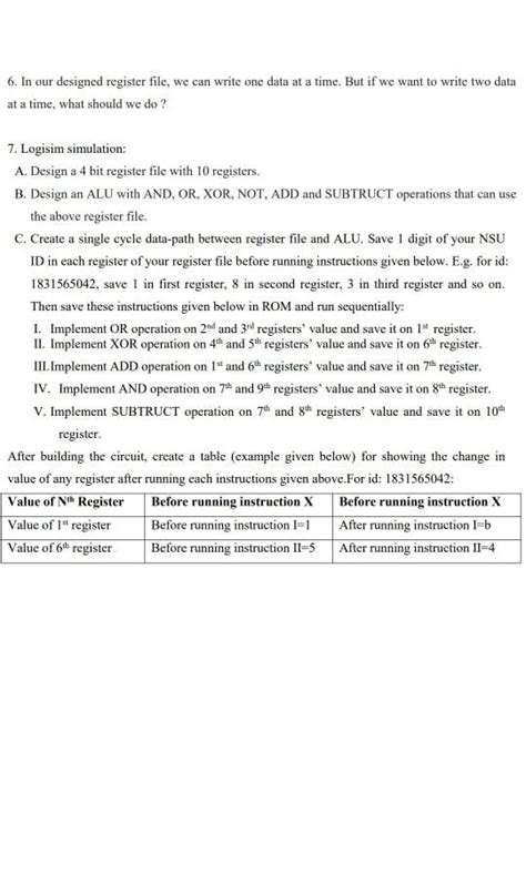 Solved Answer The Following Questions Design A Bit Chegg Com