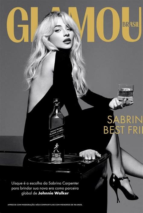 Sabrina Carpenter On The Cover Of Glamour Magazine Brasil September
