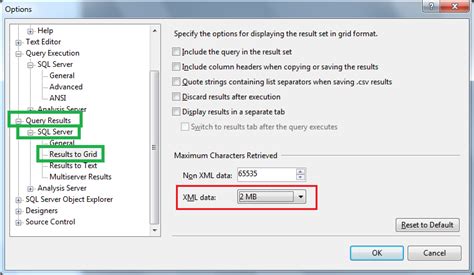 Sql Server For Xml Has A Character Limit Stack Overflow